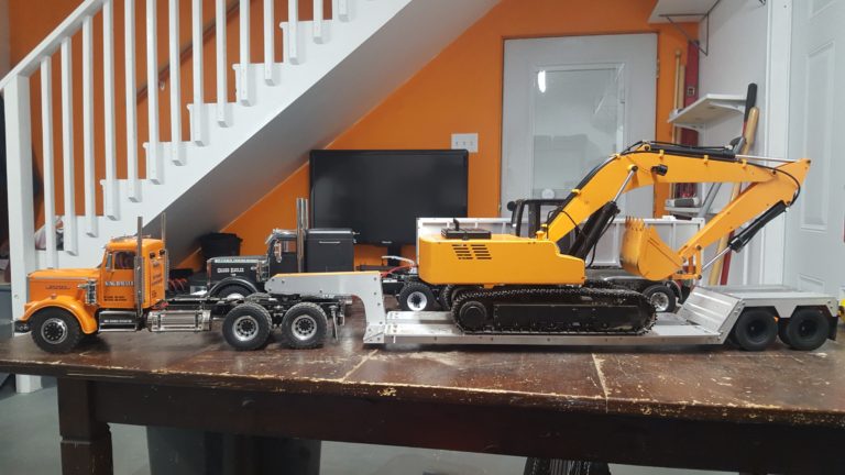 1/14 Lowboy Trailer KIT | Spyker Workshop