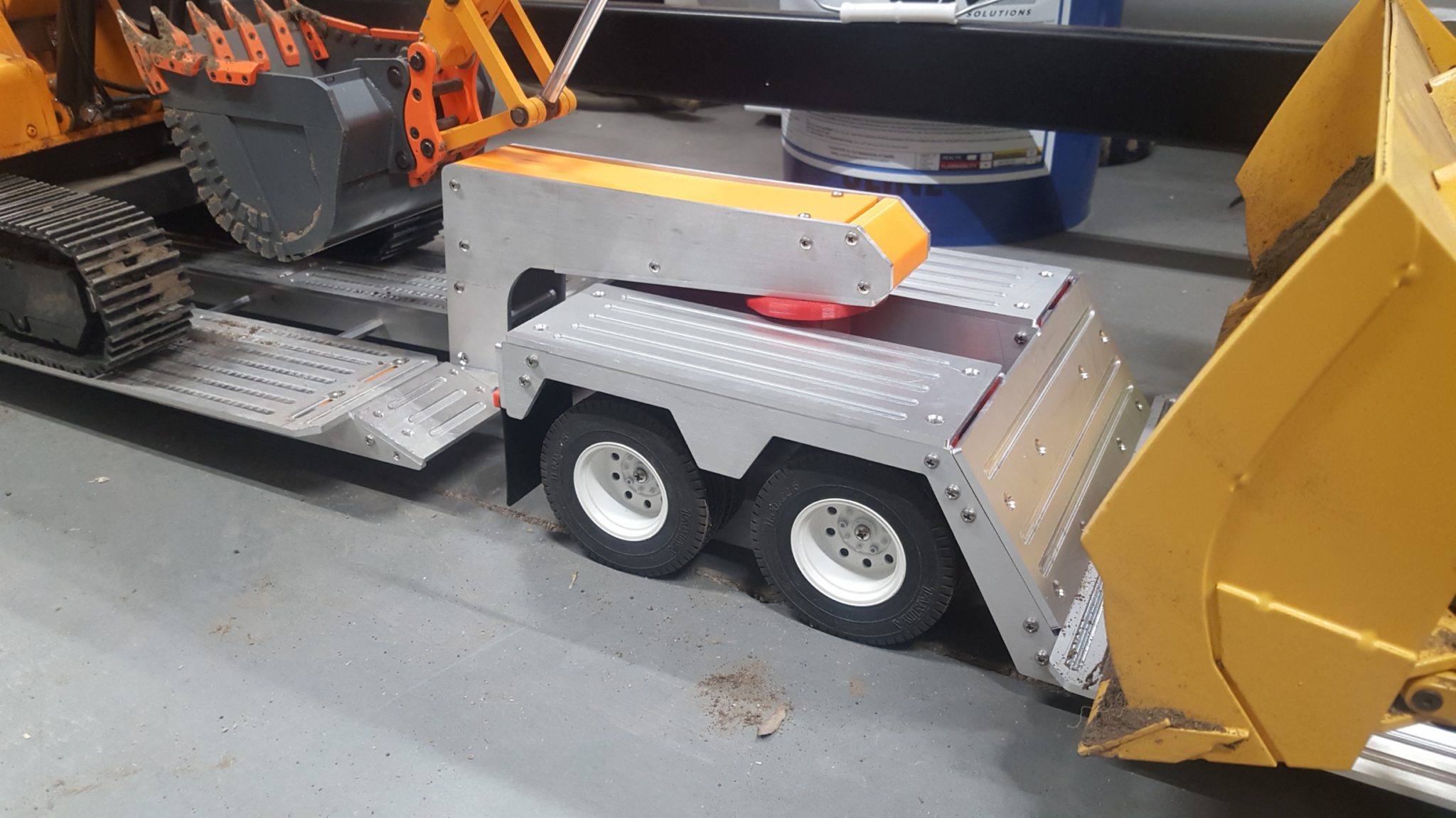 1/14 Lowboy Trailer KIT | Spyker Workshop