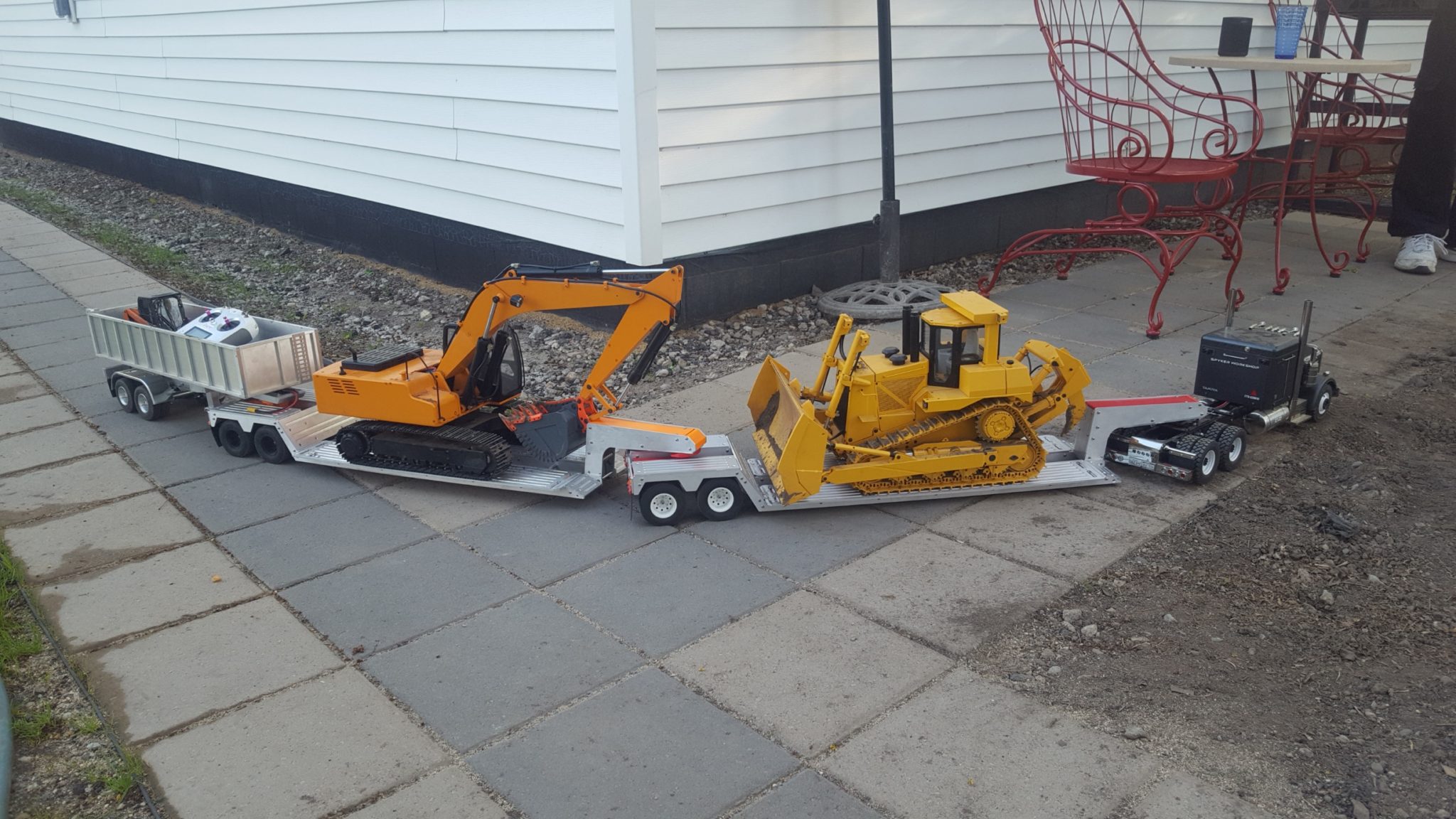 1/14 Lowboy Trailer KIT | Spyker Workshop