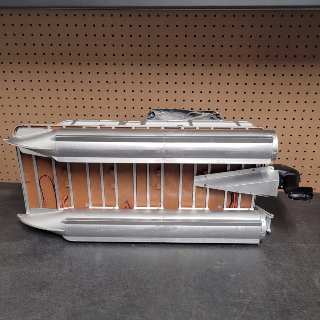 1/10th Scale 20′ Pontoon Layout B | Spyker Workshop