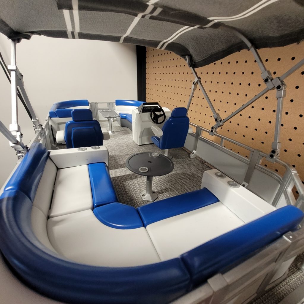 1/10th Scale 20′ Pontoon Layout B | Spyker Workshop