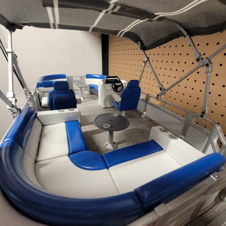 1/10th Scale 20′ Pontoon Layout B | Spyker Workshop