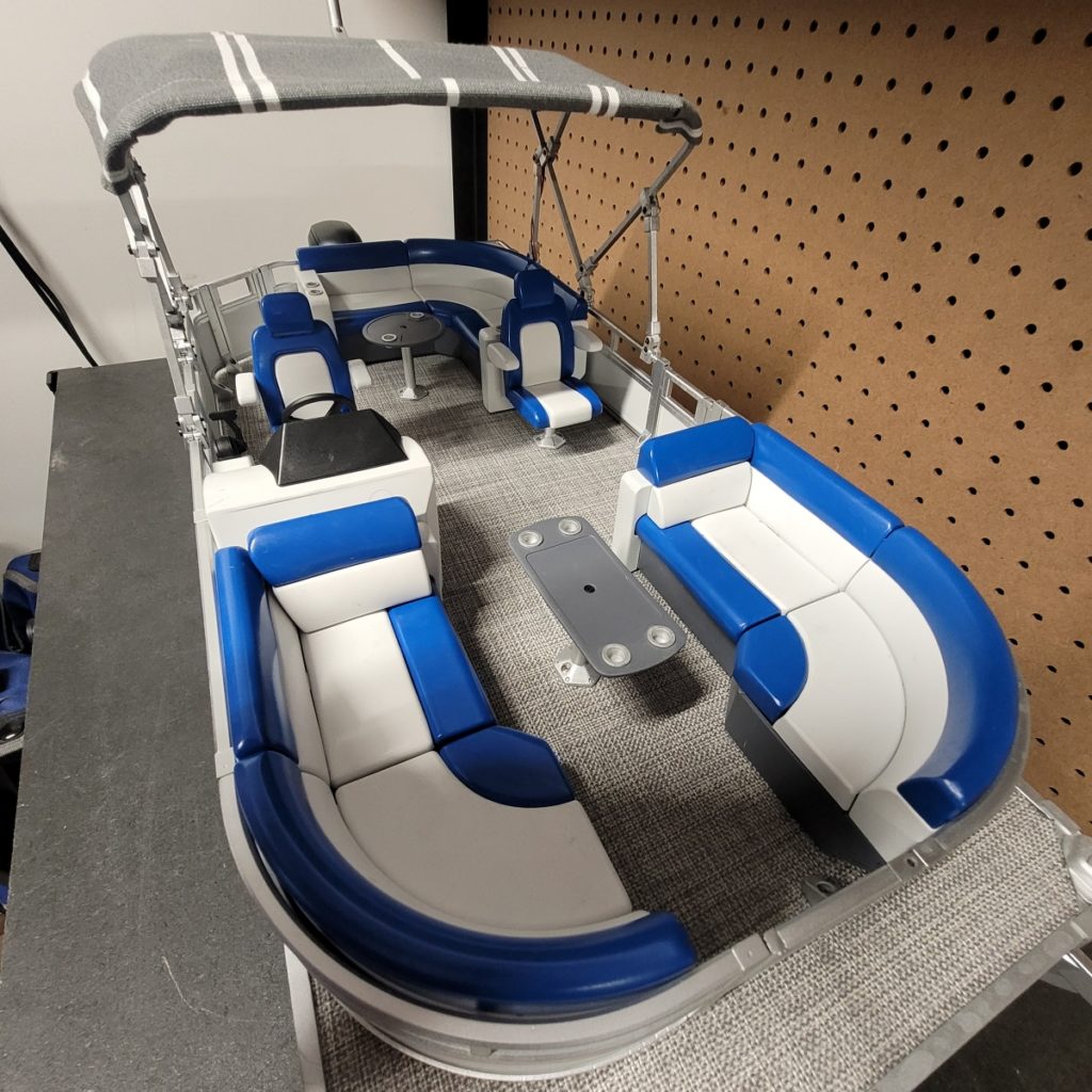 1/10th Scale 20′ Pontoon Layout B | Spyker Workshop