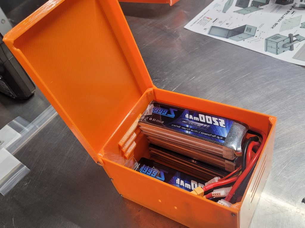 1X2 Battery Box (Weight Box) (Hardware Only) | Spyker Workshop