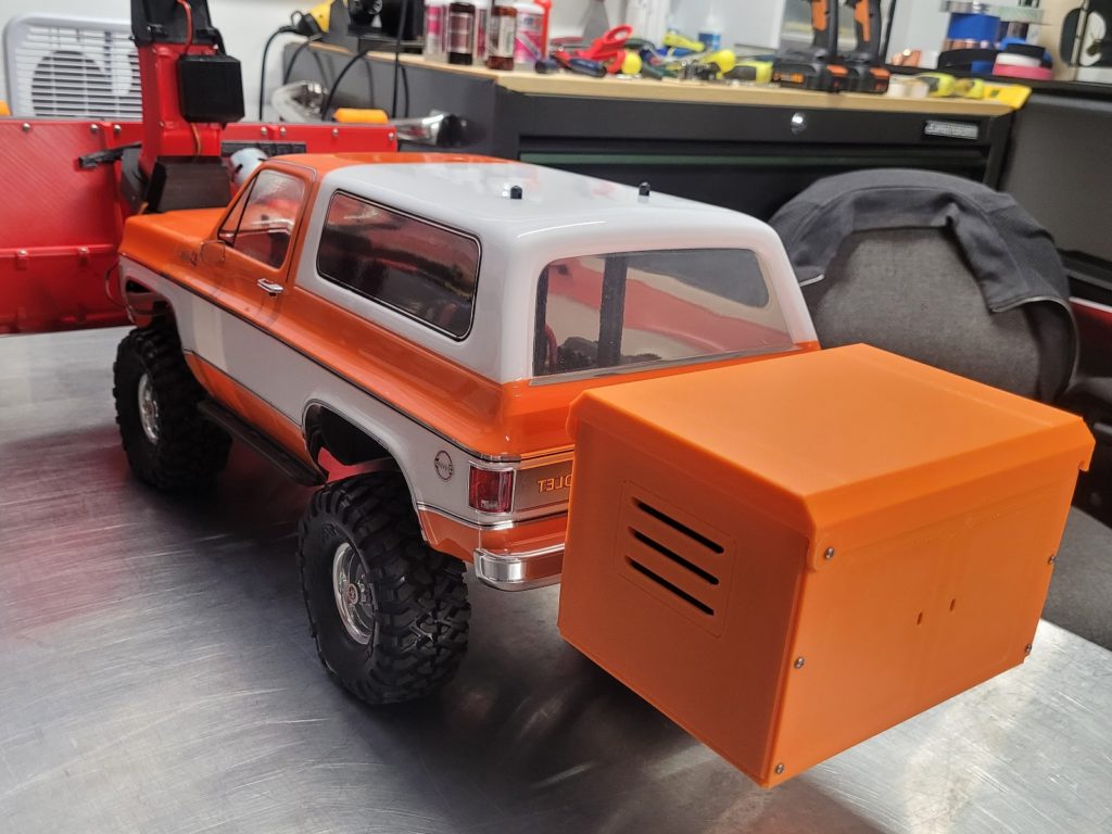 1X2 Battery Box (Weight Box) (Hardware Only) | Spyker Workshop