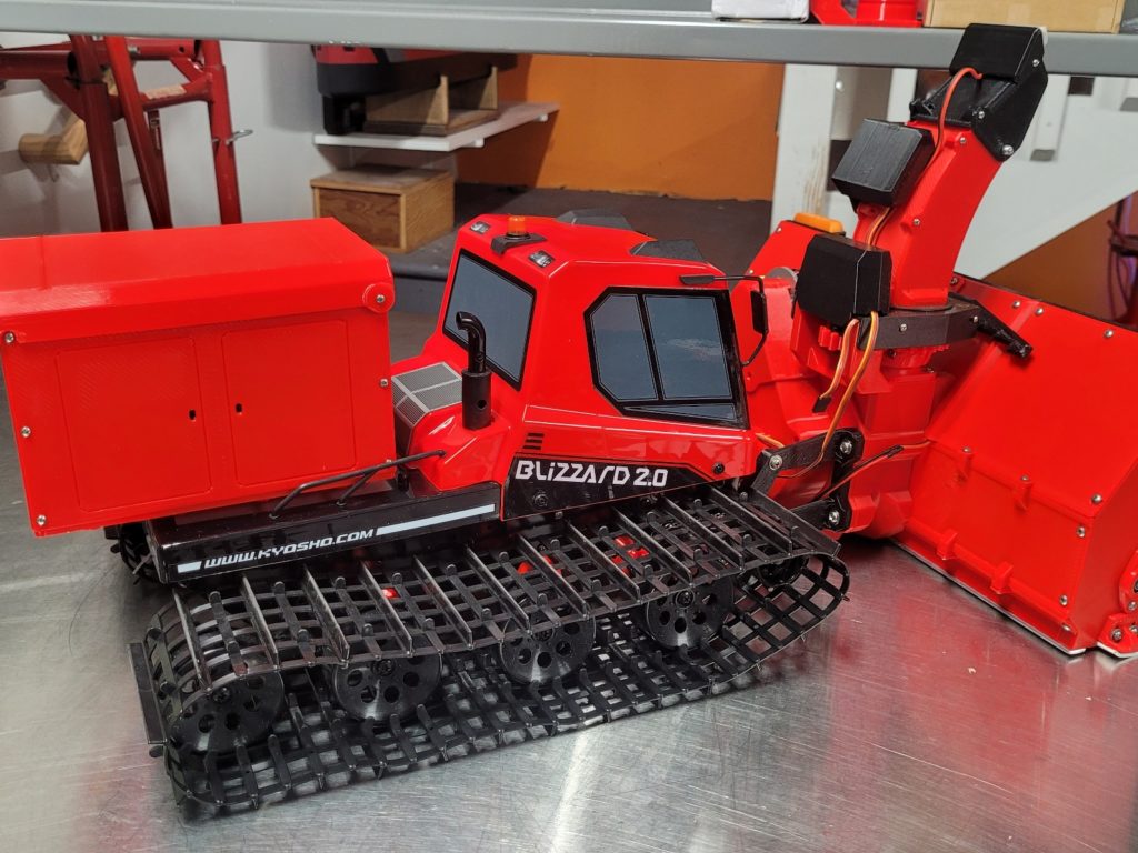 Kyosho Blizzard Front Mount (For 1X2 Snow Blower) | Spyker Workshop