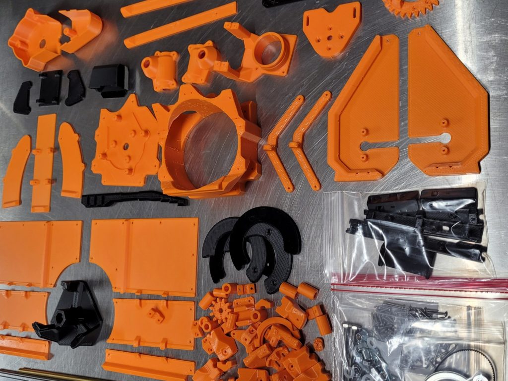 1X2 Mini Snow Blower – BASE KIT & ELECTRONICS | Spyker Workshop