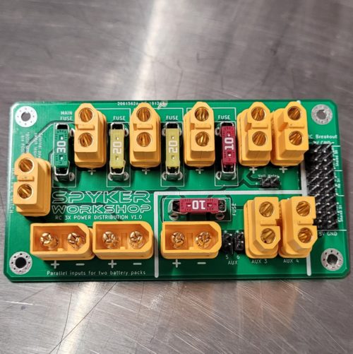 Brushed Power Distribution PCB | Spyker Workshop